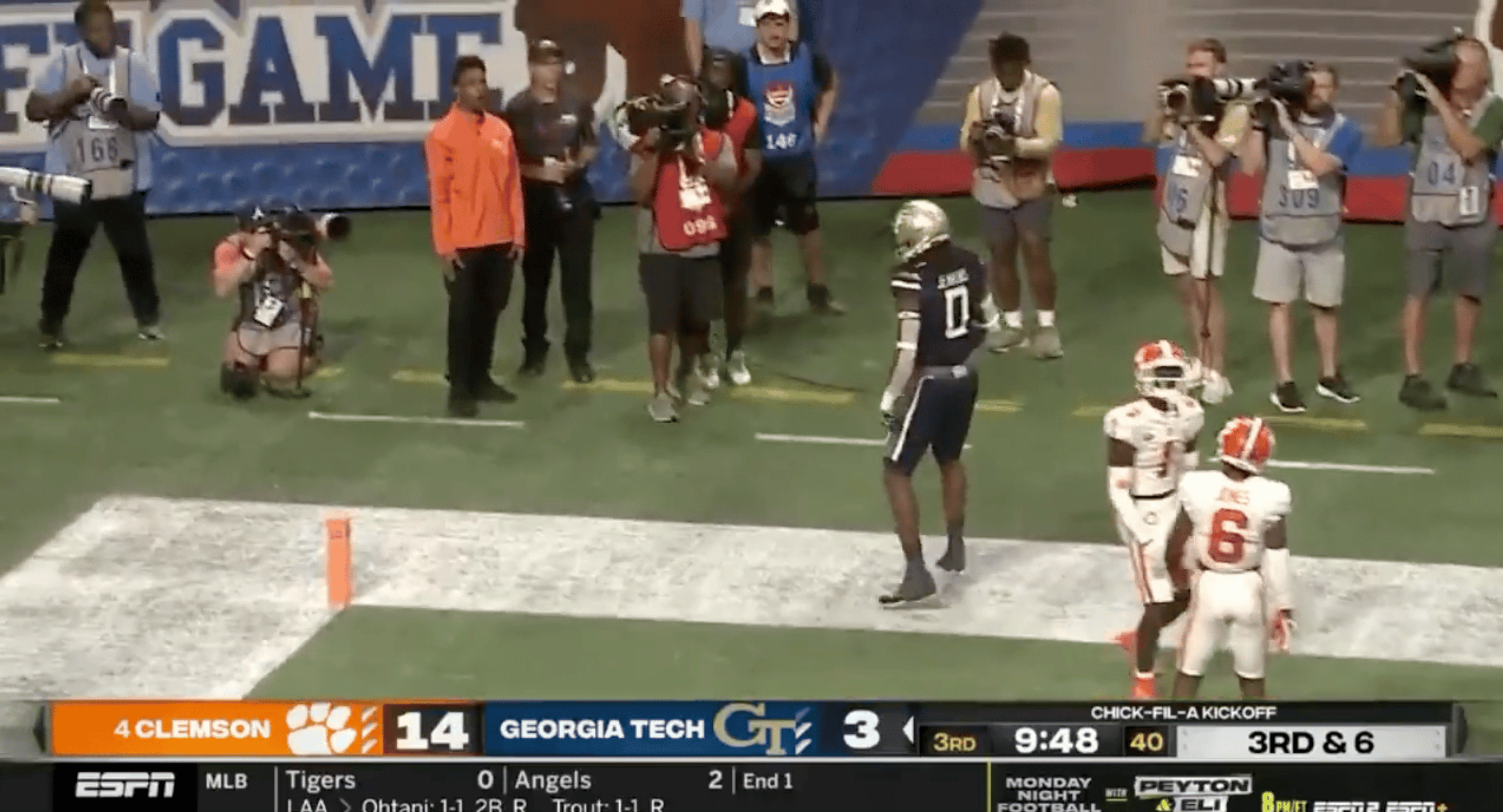 EJ Jenkins, South Carolina transfer, catches TD for Georgia Tech ...