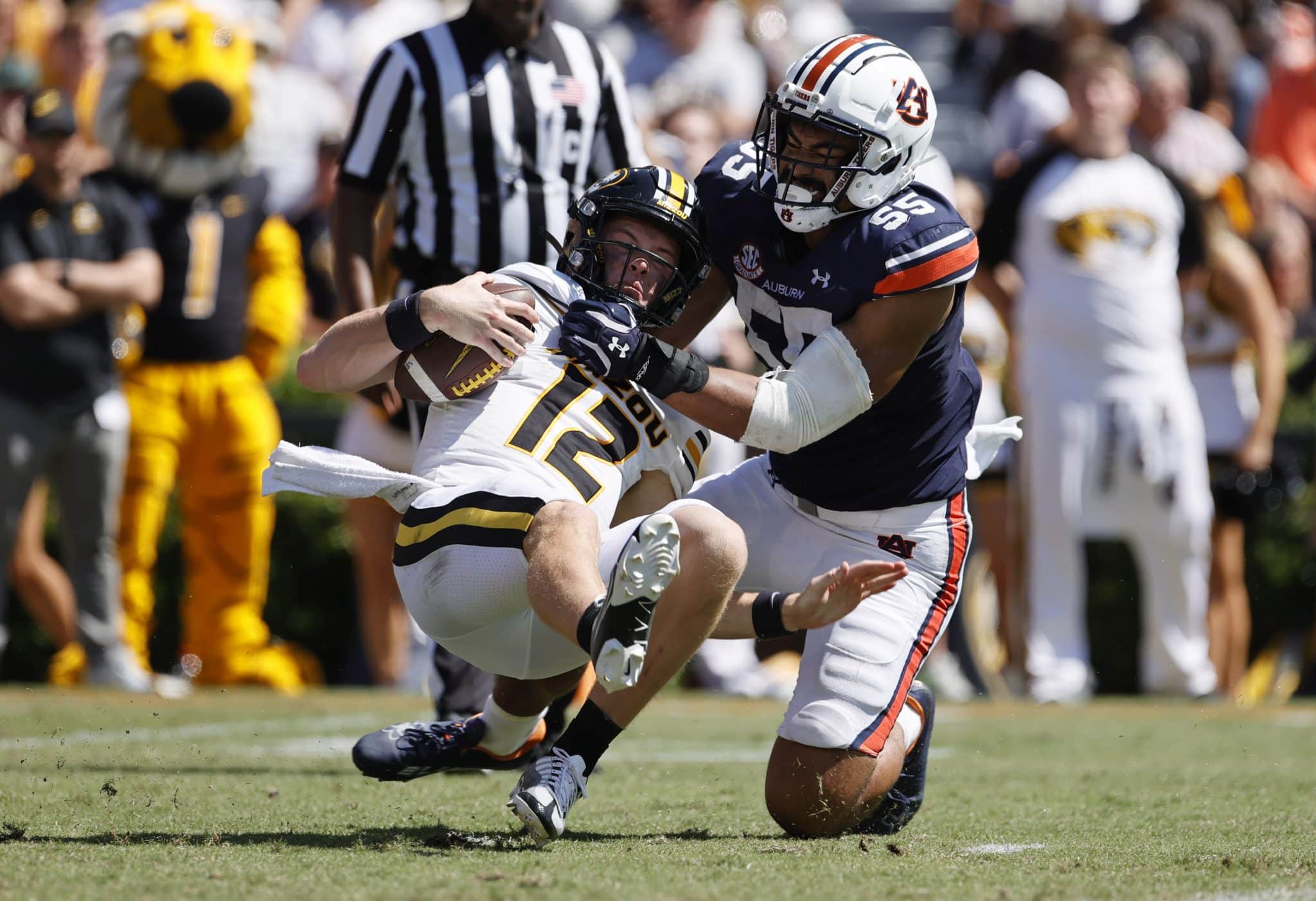 Bryan Harsin discusses loss of injured edge rusher Eku Leota for season