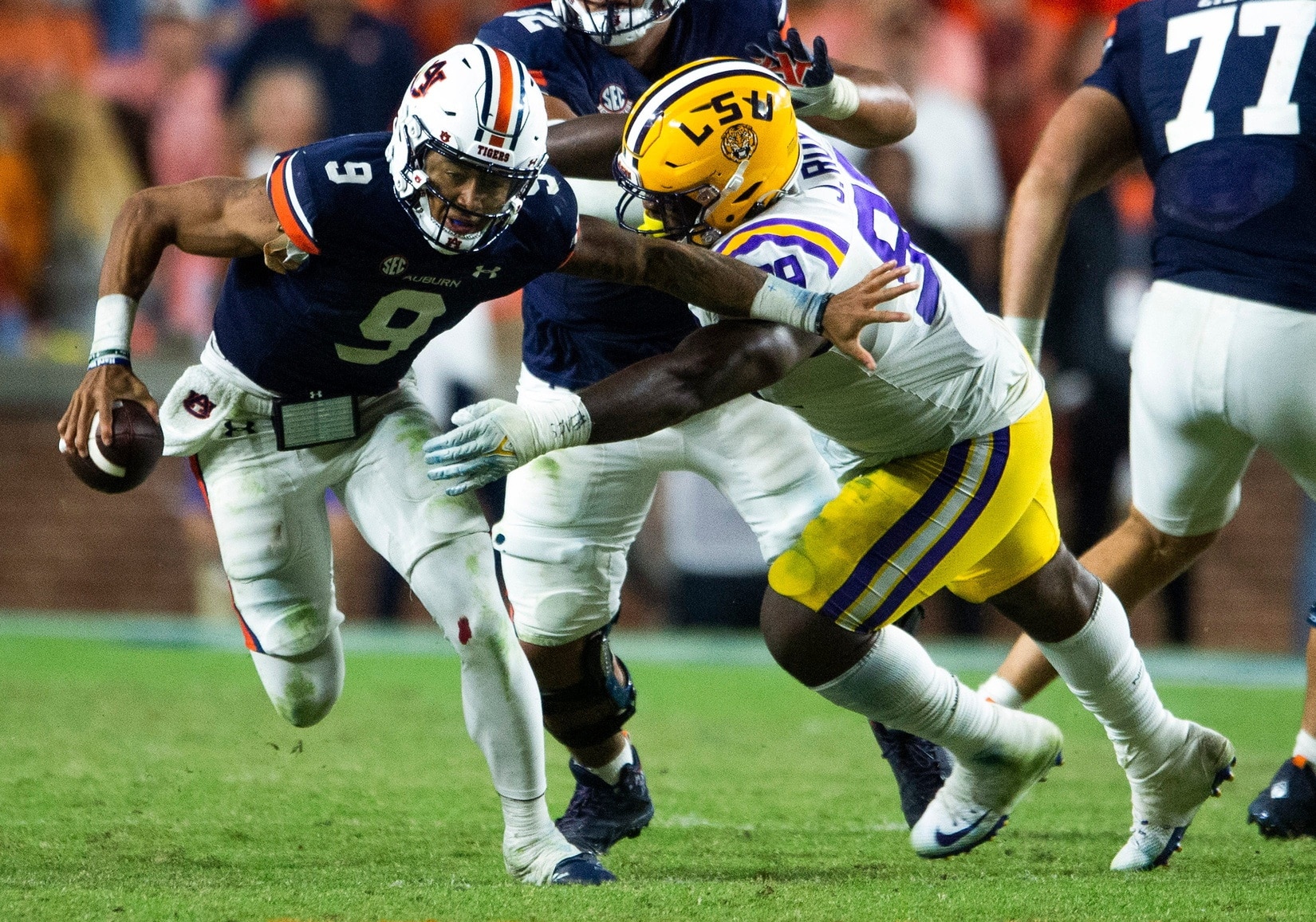 Kirby Smart explains what makes Auburn QB Robby Ashford tough to stop