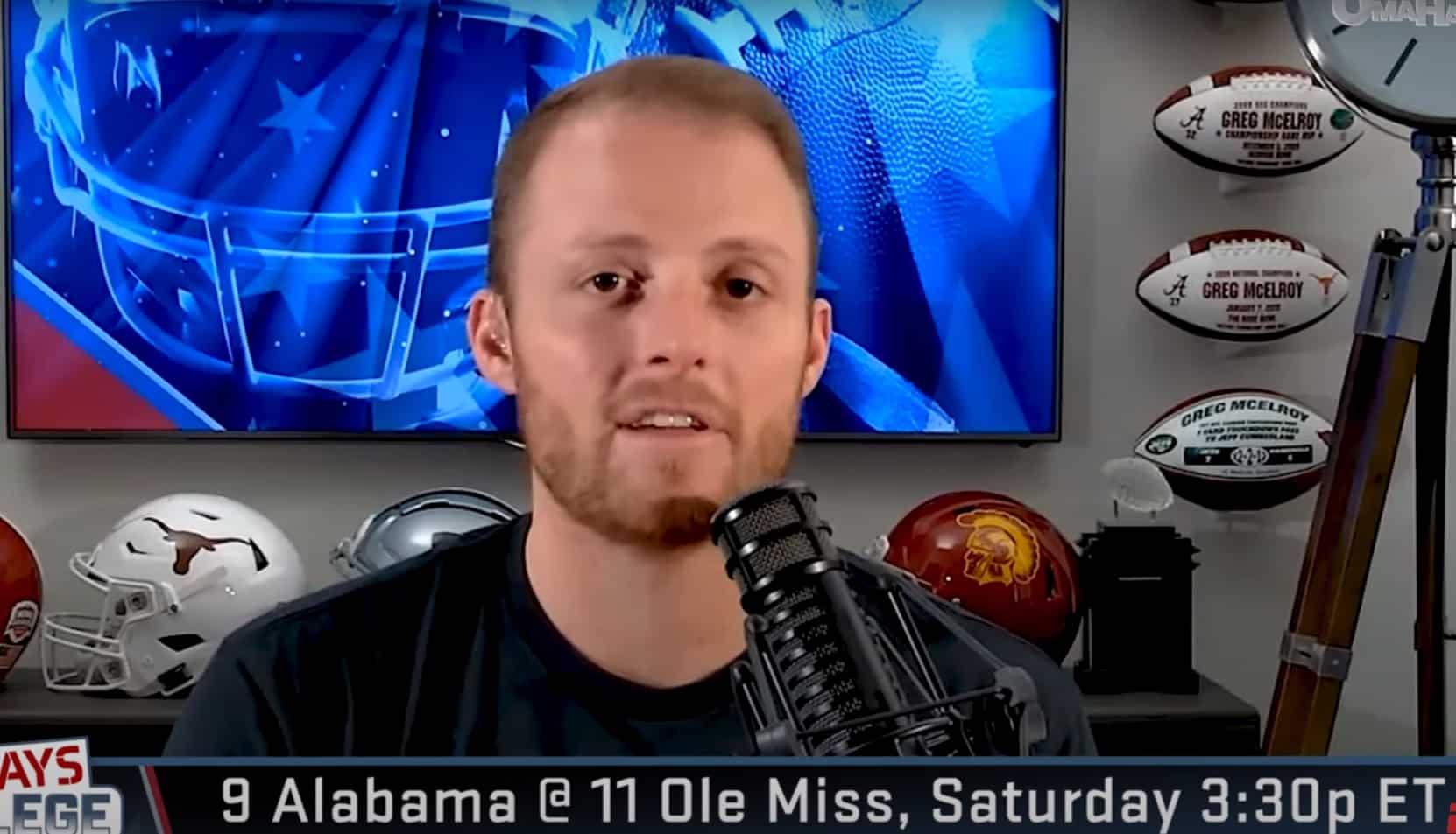Greg McElroy explains why he's not yet sold on Ole Miss Greg McElroy explains why he's not yet sold on Ole Miss