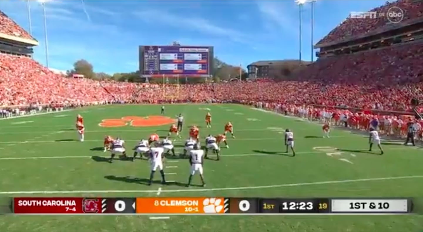 Spencer Rattler throws costly pick-6 in first quarter vs. Clemson