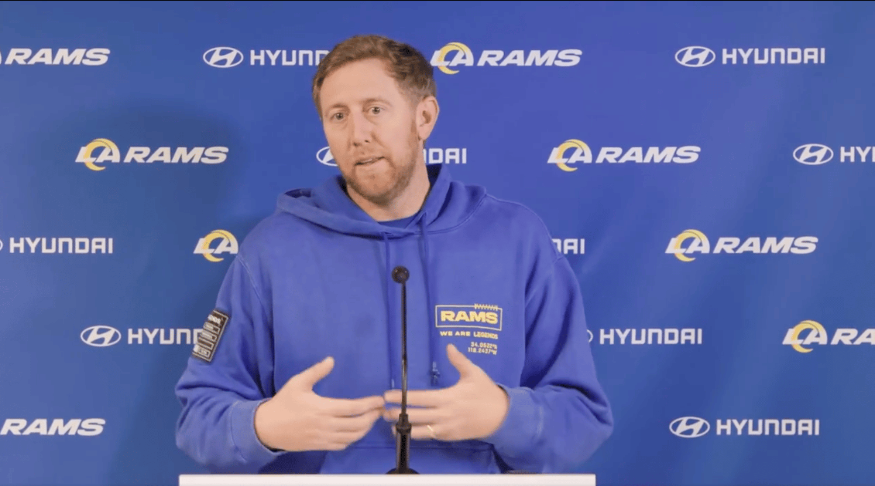 Liam Coen addresses latest on his status with Kentucky