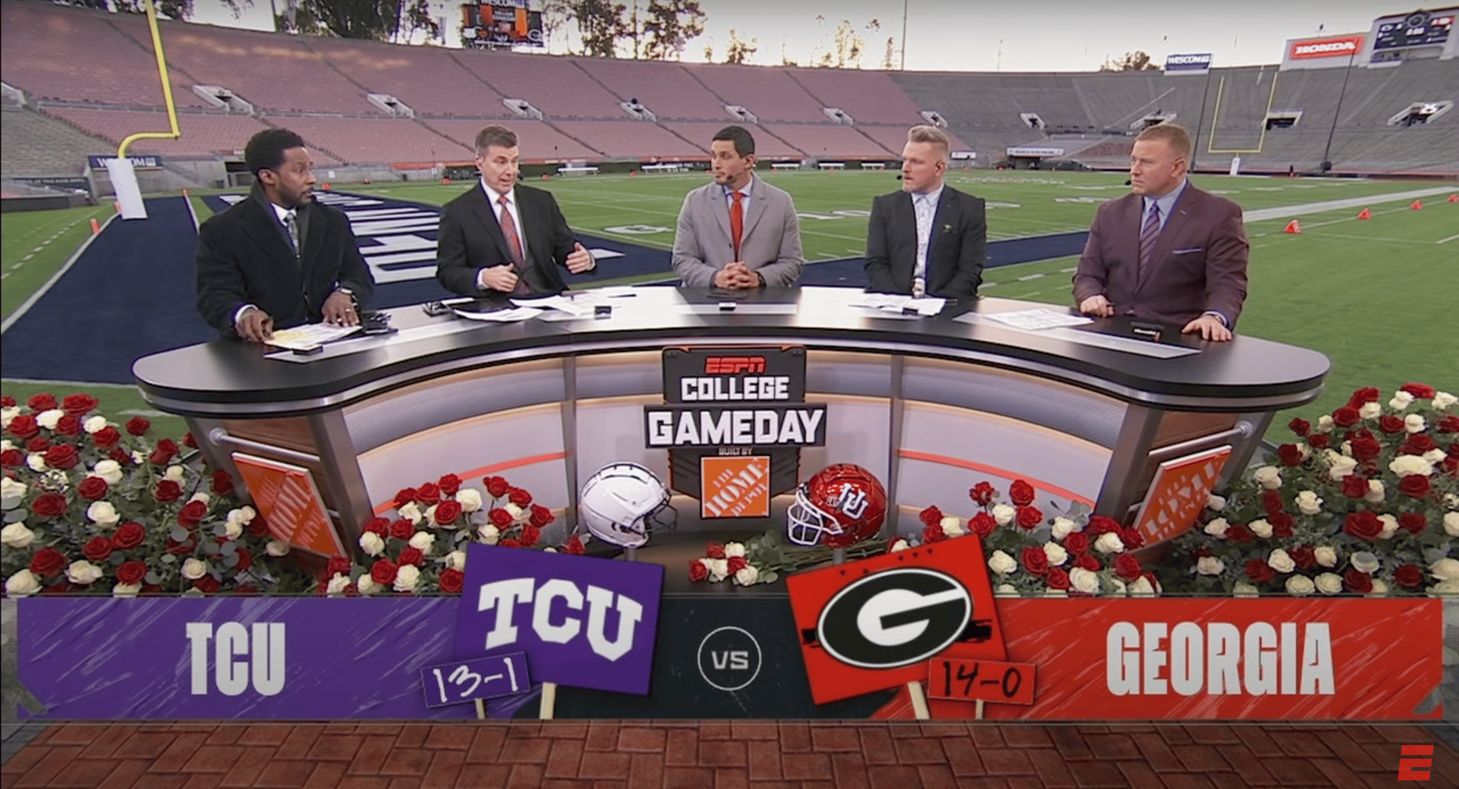 College GameDay analysts offer early preview of TCU-Georgia national ...