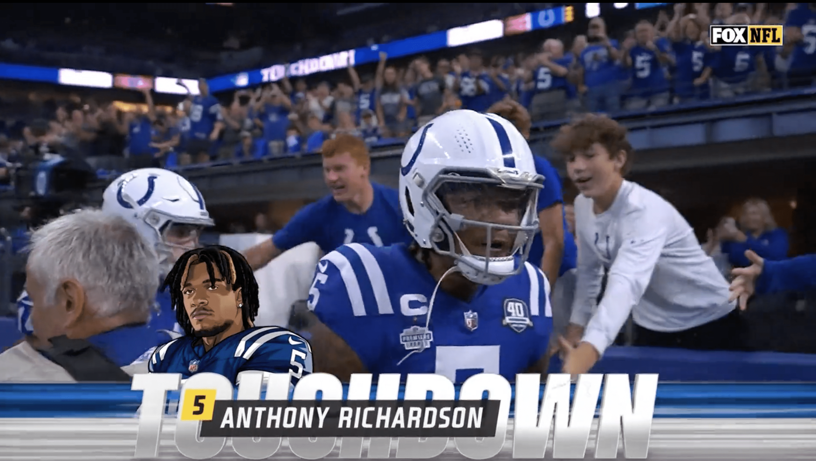 Anthony Richardson scores first NFL TD to help Colts tie game