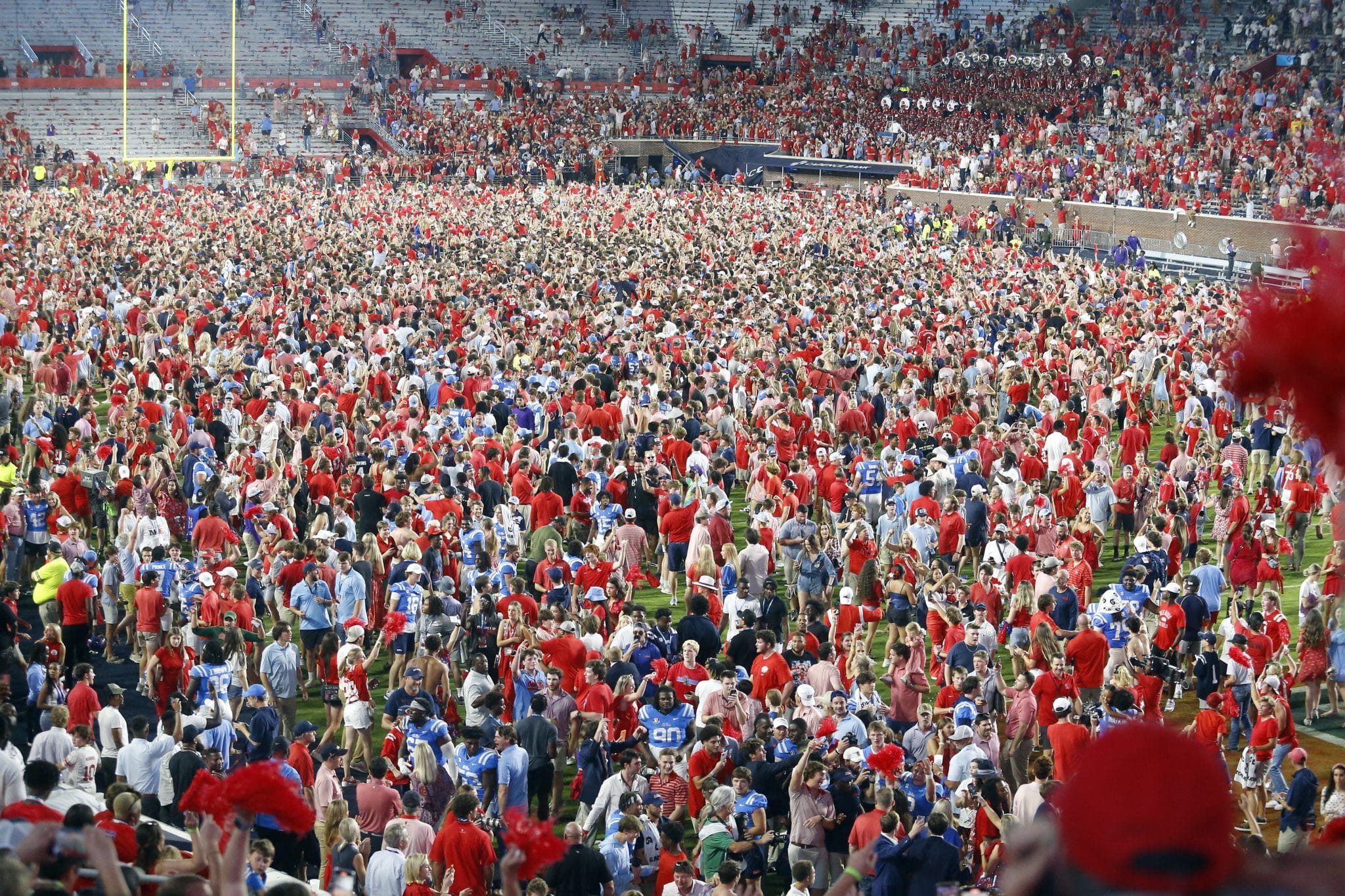 Sec Announces Fine For Ole Miss Following Week 5 Field Storming