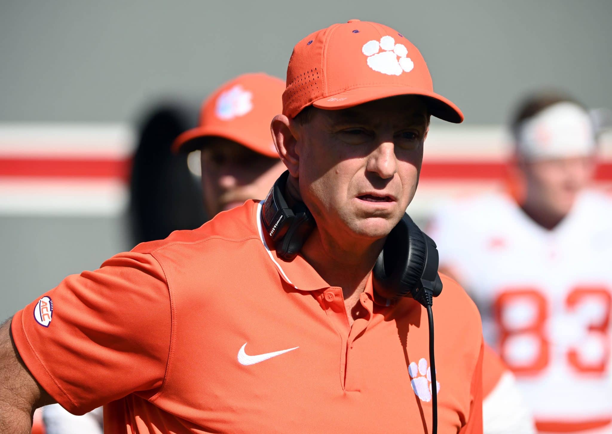 Dabo Swinney explains what happened on viral OL lowlight vs. Georgia Dabo Swinney explains what happened on viral OL lowlight vs. Georgia