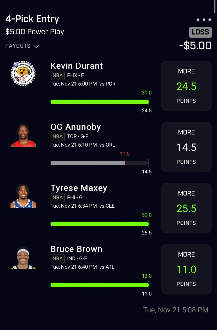 Where is PrizePicks legal? - Saturday Down South