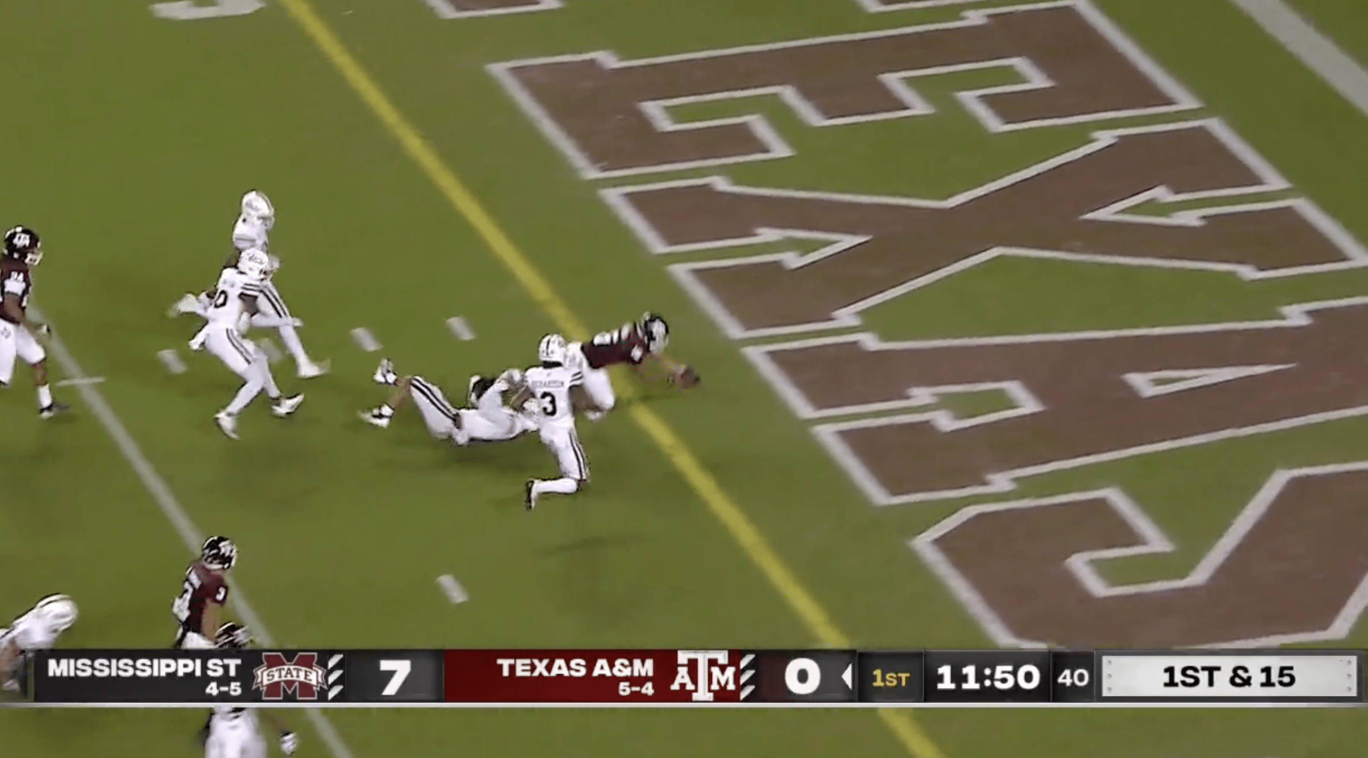 Jaylen Henderson leads Texas A&M on touchdown drive in first showing ...