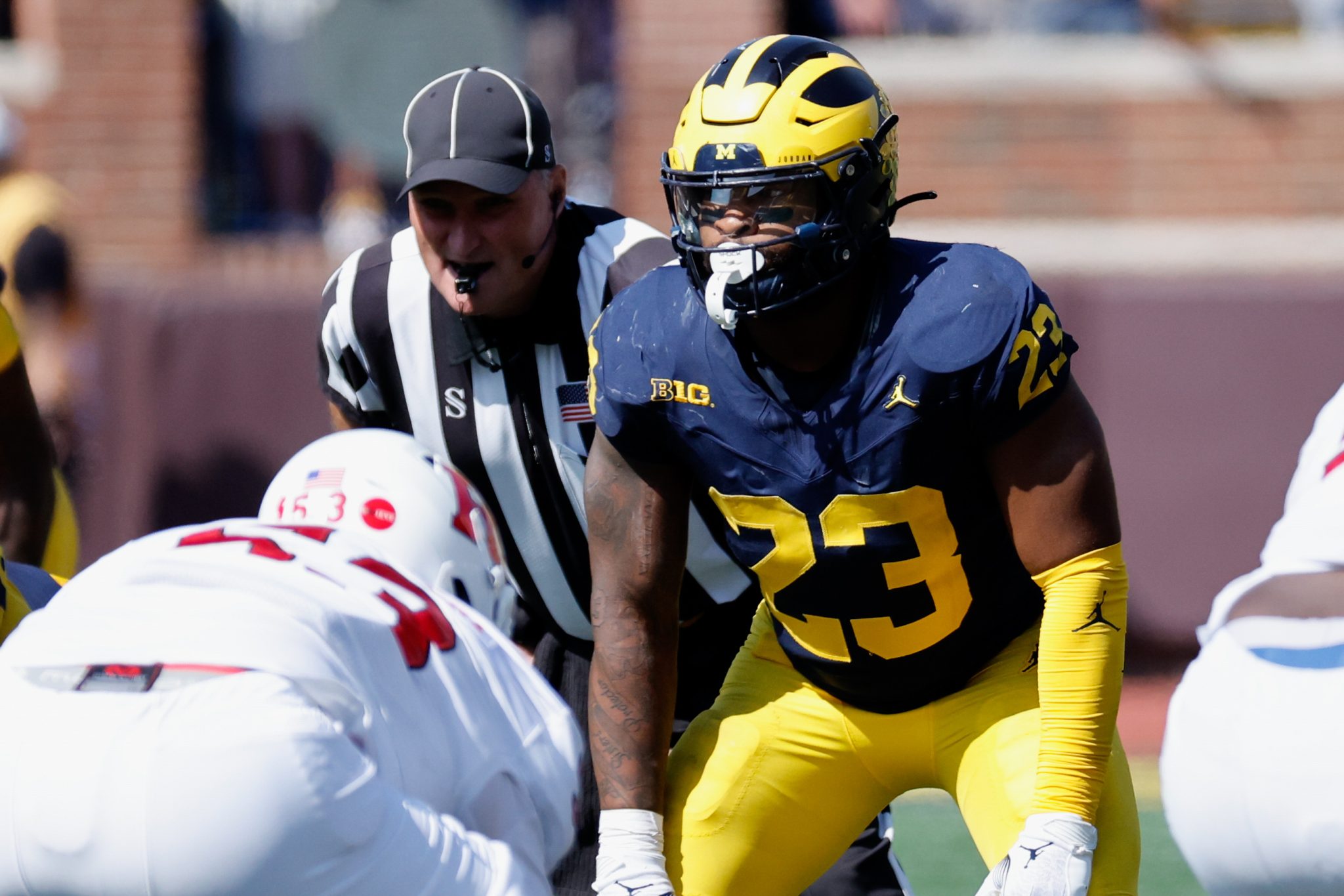 Michigan LB insists Wolverines were not scared upon reveal of Alabama ...