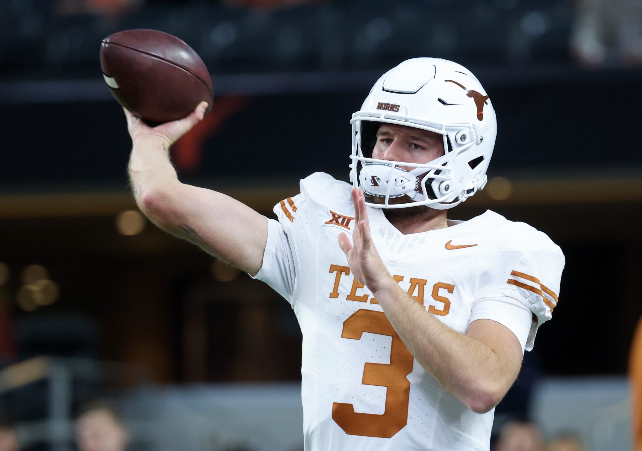 Quinn Ewers Makes Big 12 Championship Game History With Sensational 1st